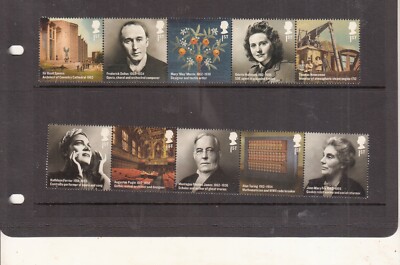 GB 2012 BRITONS OF DISTINCTION SET COMPLETE UMM/MNH | eBay