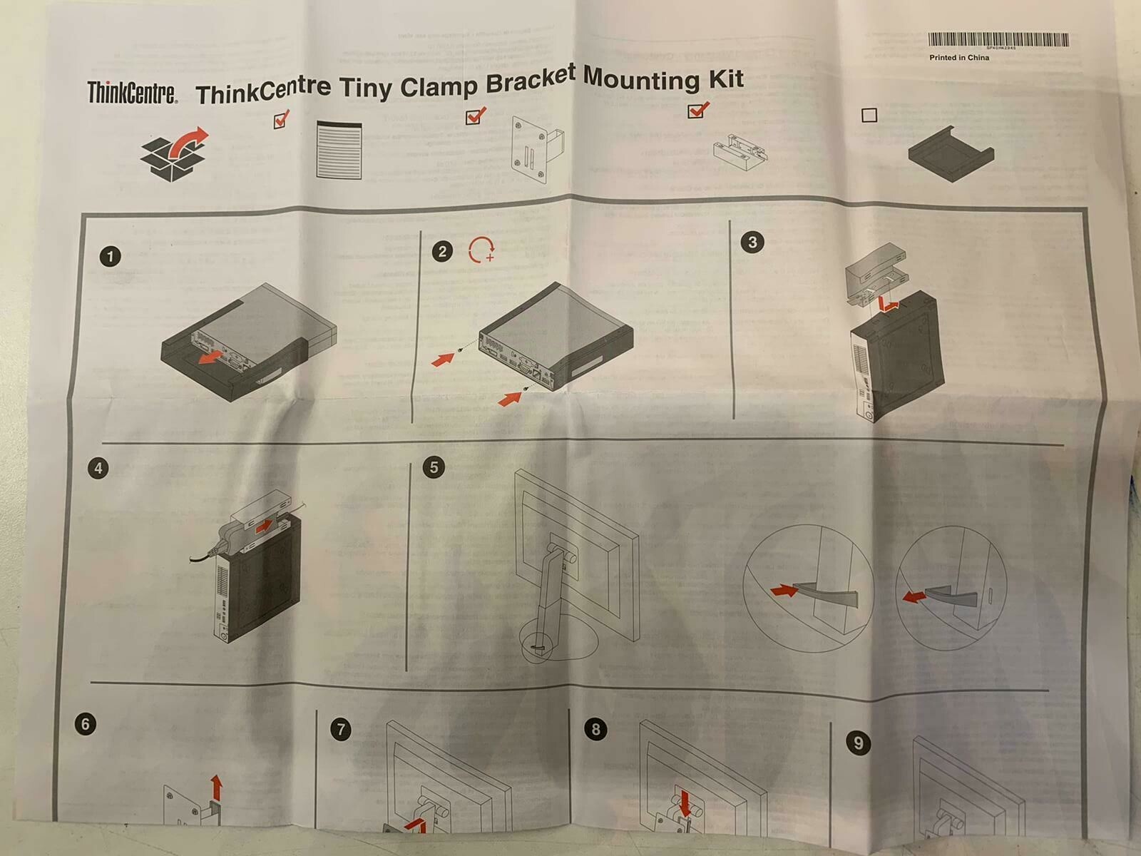 Lenovo ThinkCentre Clamp Bracket Mounting Kit 4XF0H41079 (OFFERS ...