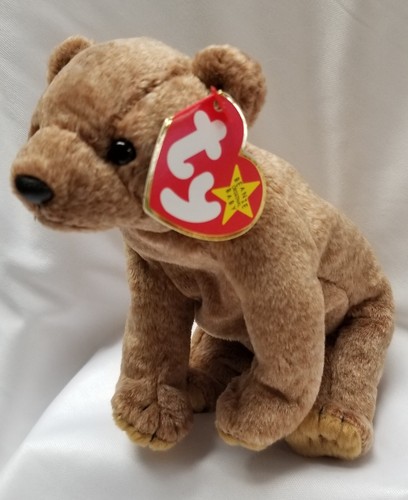 Pecan the Bear Ty Beanie Baby Plush in Mint Condition with all tags ...