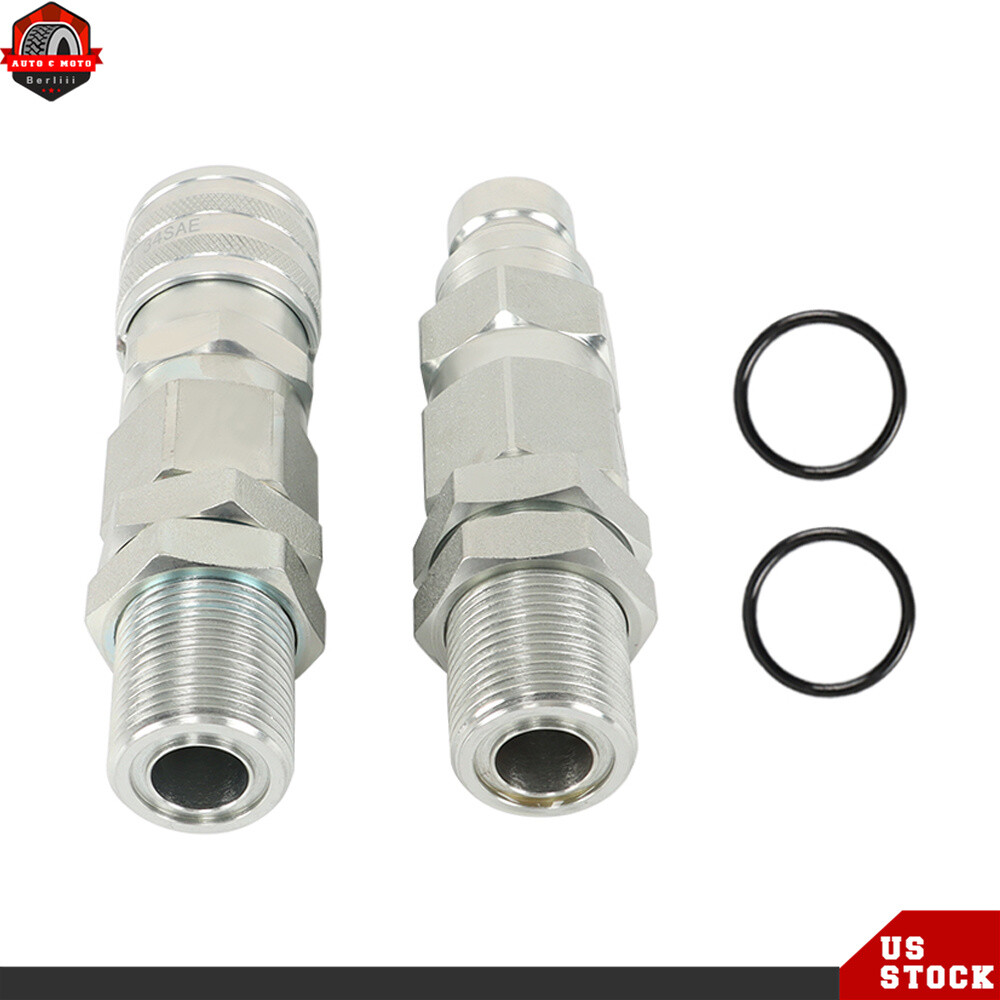 For John Deere 35G 50C 260 325 CT332 Hyd.Quick-Connect Coupler KV13884 ...