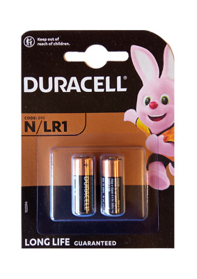 Duracell Specialty Lady N Alkaline Batteries 1.5V LR1 E90 2 Blister ...