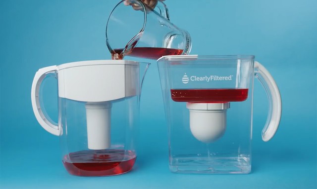 Clearly Filtered Clean Water Filter Pitcher With 4 Filters for sale ...