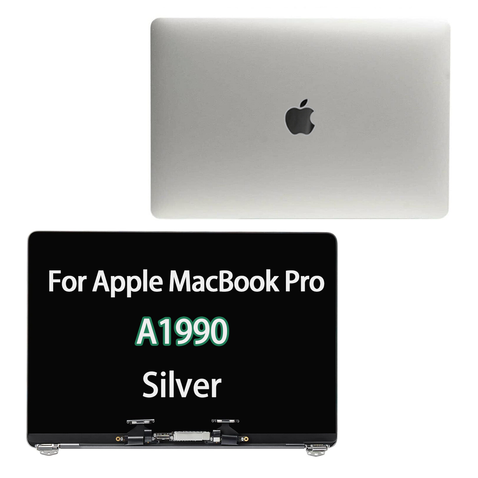 For Apple Macbook Pro Retina 15" A1990 2018 Silver LCD Screen Assembly ...