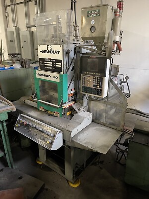 30 Ton Newbury V3-30BRS Vertical Shuttle Injection Molding Machine | eBay