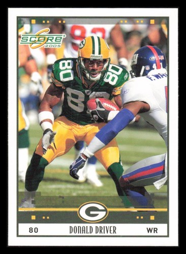 2005 Score #104 Donald Driver | eBay