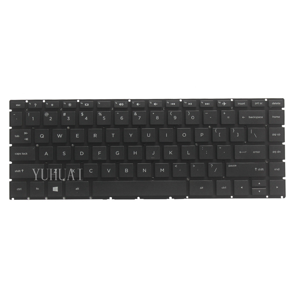 New laptop keyboard US For HP 240 G6 245 G6 246 G6 14g-bx 14q-by 14-bw ...