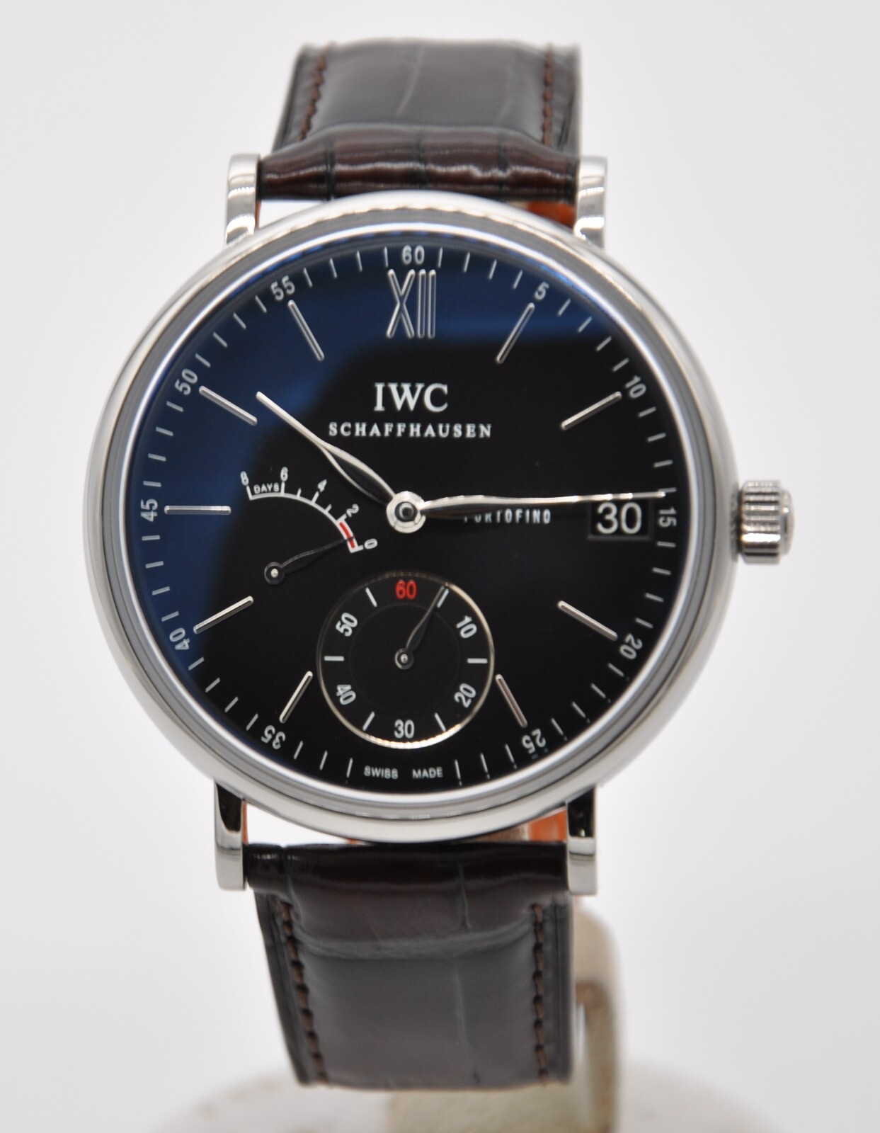 IWC Portofino Men's Black Watch - IW510102 for sale online | eBay