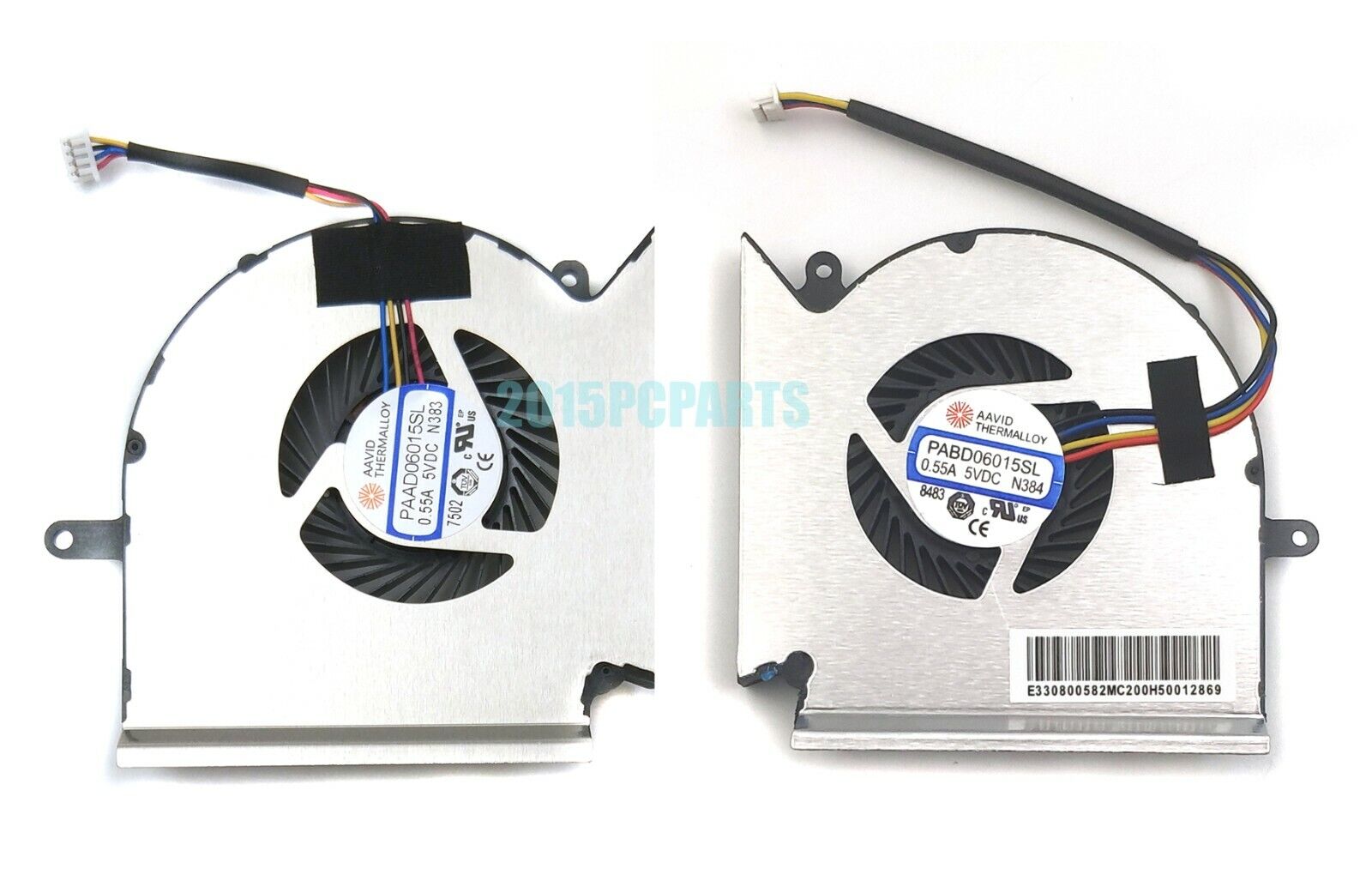 New MSI GP63 Leopard 8RD MS-16P5 MS-16P6 CPU + GPU Cooling Fan | eBay