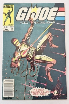 G.I. Joe A Real American Hero #21 Marvel 1984 Silent Issue 1st Storm ...