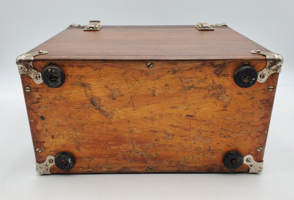 Antique Vintage Western Electric Large Battery Wood Box Pre-1940's ...