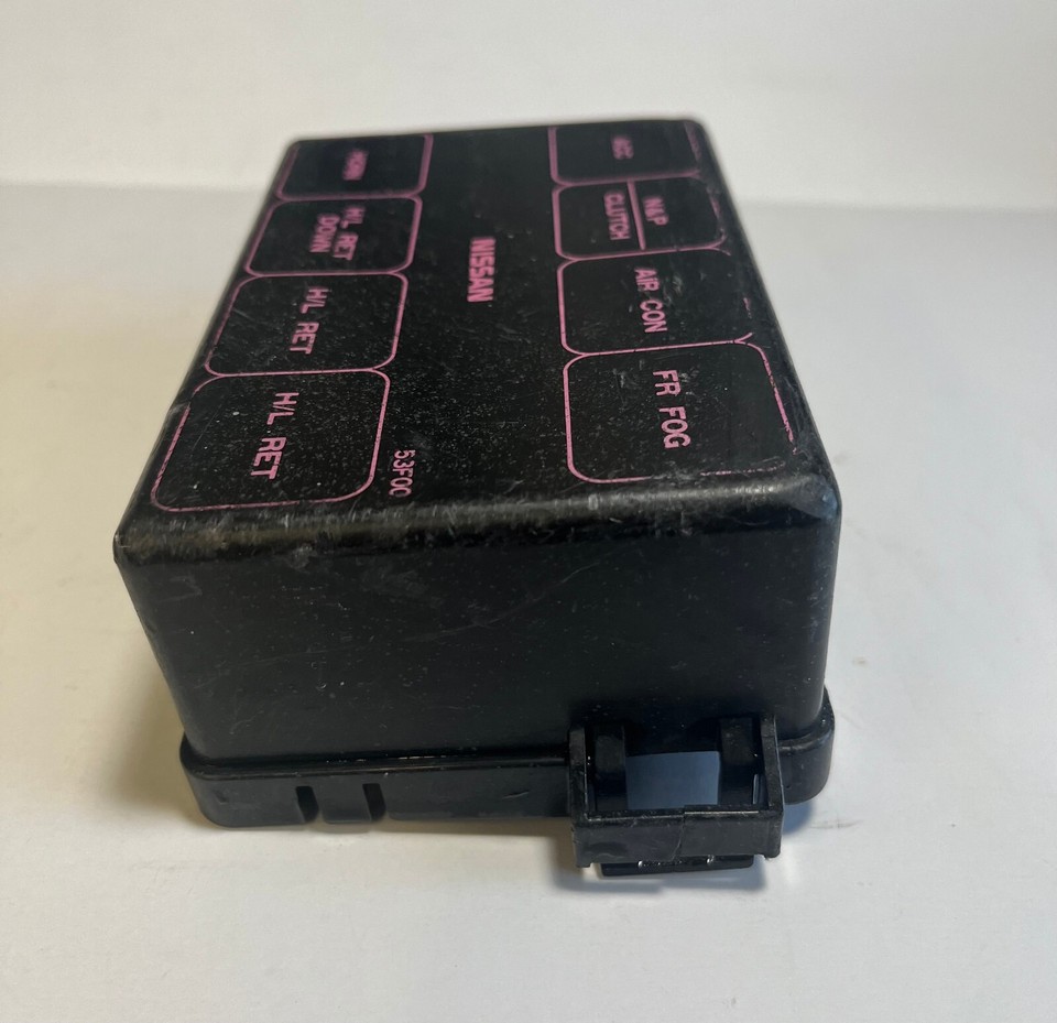89-94 Nissan S13 240sx Relay Box Cover Fuse Panel Lid Pink | eBay