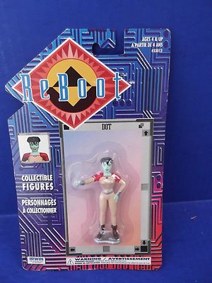 1995 Irwin REBOOT (TV Animation) Collectible PVC 3" DOT Figure | eBay