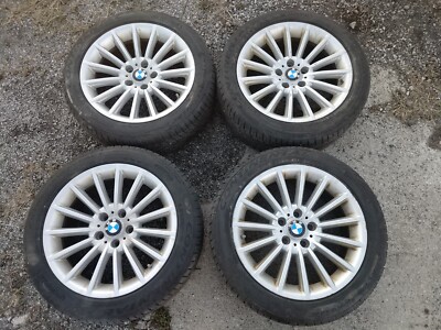 BMW Genuine F10 Alloy Wheels - 18" Rims - set of 4 - Continental Tires ...