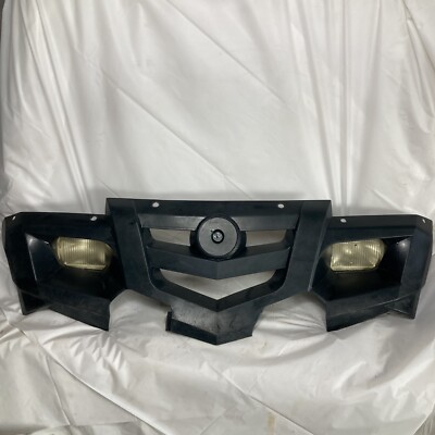 04 Can-Am Outlander 400 4x4 Front Grill Plastic Green + Headlights ...