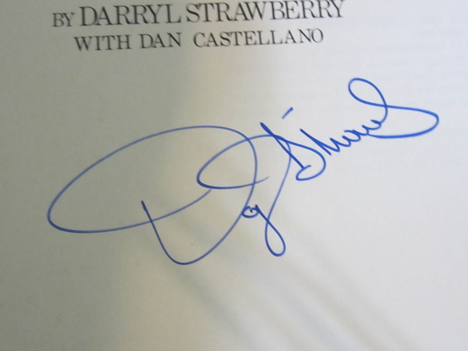 Darryl Strawberry Autograph / Signed book PSA/DNA New York Mets | eBay