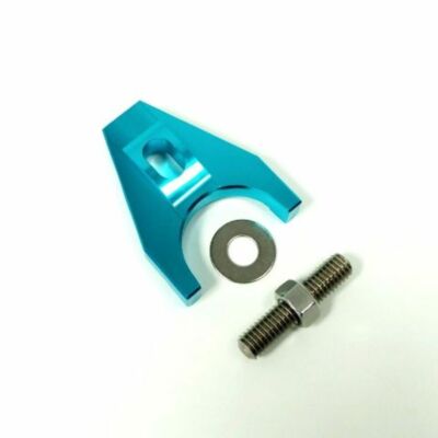 Hot Rod Blue Billet Aluminum Distributor Hold Down Clamp SBC 350 BBC ...