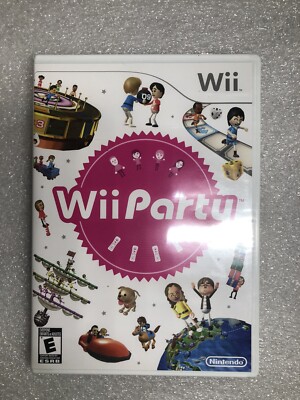 Wii Party (Nintendo Wii, 2010) Brand New Sealed - NEW FACTORY SEALED ...