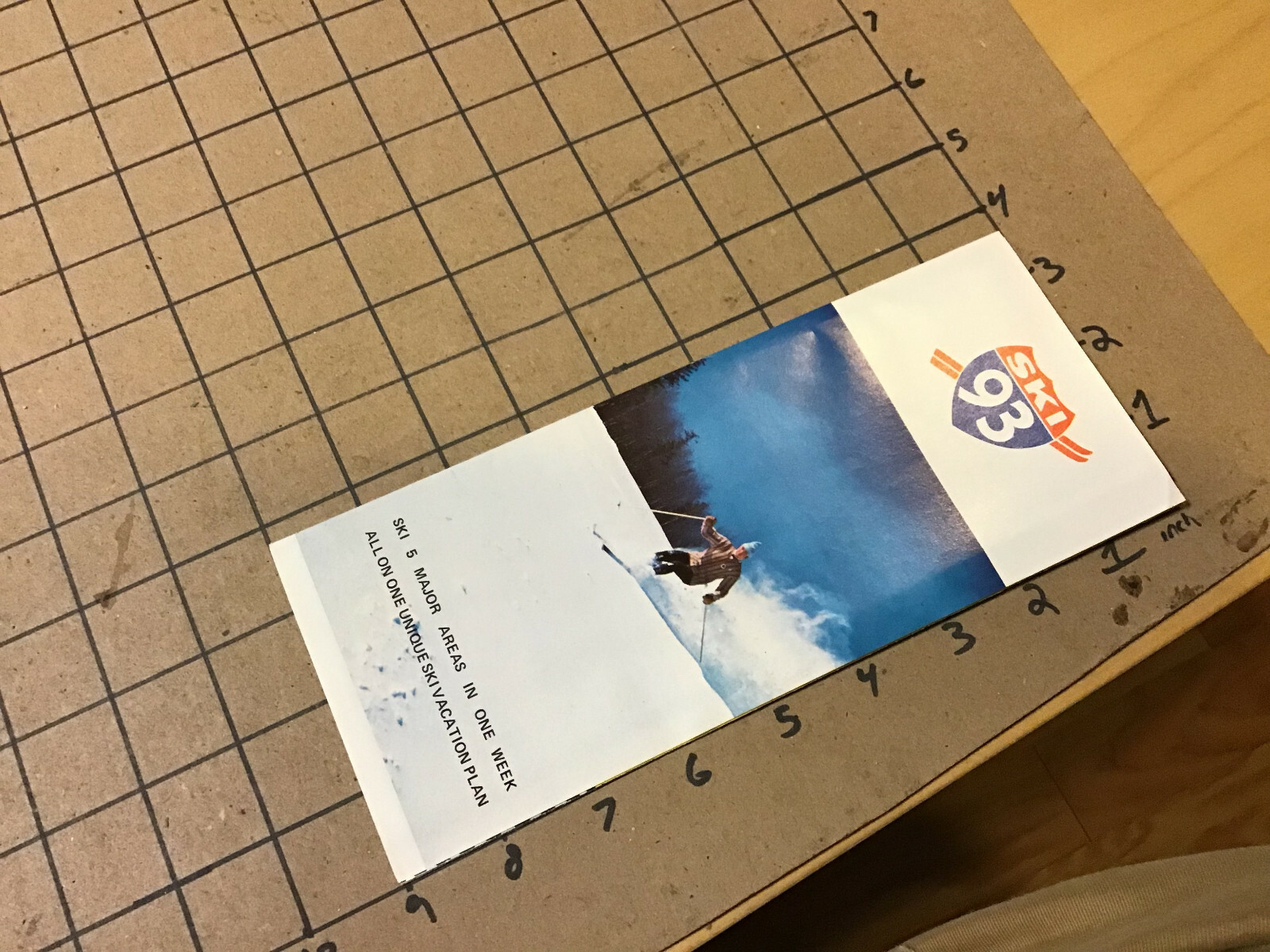 HIGH GRADE Original SKI UNOPENED:1971 - SKI 93 - BROCHURE | eBay