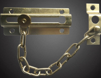 4.5" inch Door Bolt Chain Guard Door Lock Home Safety Security | eBay