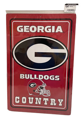 GEORGIA BULLDOGS COUNTRY METAL SIGN | eBay