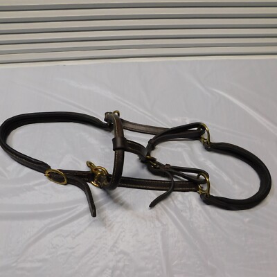 LEATHER SHOW HALTER | eBay