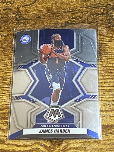 2021-22 PANINI MOSAIC BASKETBALL BASE JAMES HARDEN PHILADELPHIA 76ERS ...