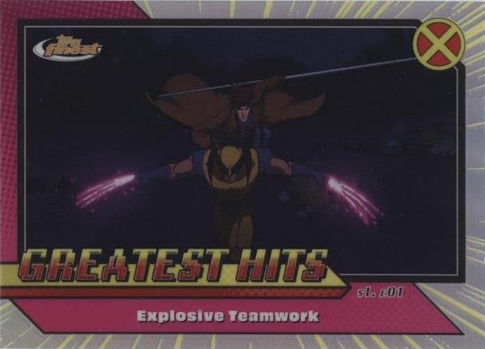 "Explosive Teamwork" - 2025 Topps Finest X-Men '97 #GH-3 for sale ...