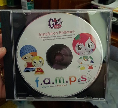 Girl Tech F.A.M.P.S Installation Software (Disc only) PC GAME - FREE ...