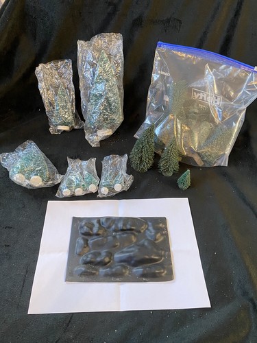 Woodland Scenics C1230 Rock Mold- Outcroppings & Trees In A Variety Of ...