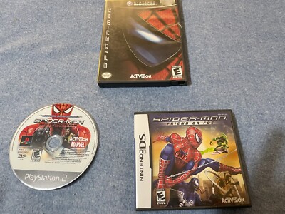Spiderman Games, Marvel, Nintendo DS, Sony PlayStation 2, Nintendo ...
