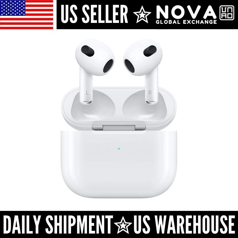 Apple AirPods 3rd Generation Bluetooth Earbuds Earphone Headset ...