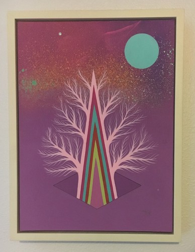 Mark Warren Jacques "Your love is a bolt that grows" painting abstract ...