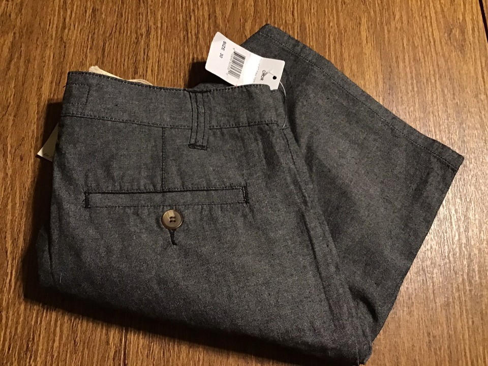 CHOR CLOTHING MEN'S CHARCOAL GRAY SHORTS SIZE 30 NWT PERFECT SHORT | eBay