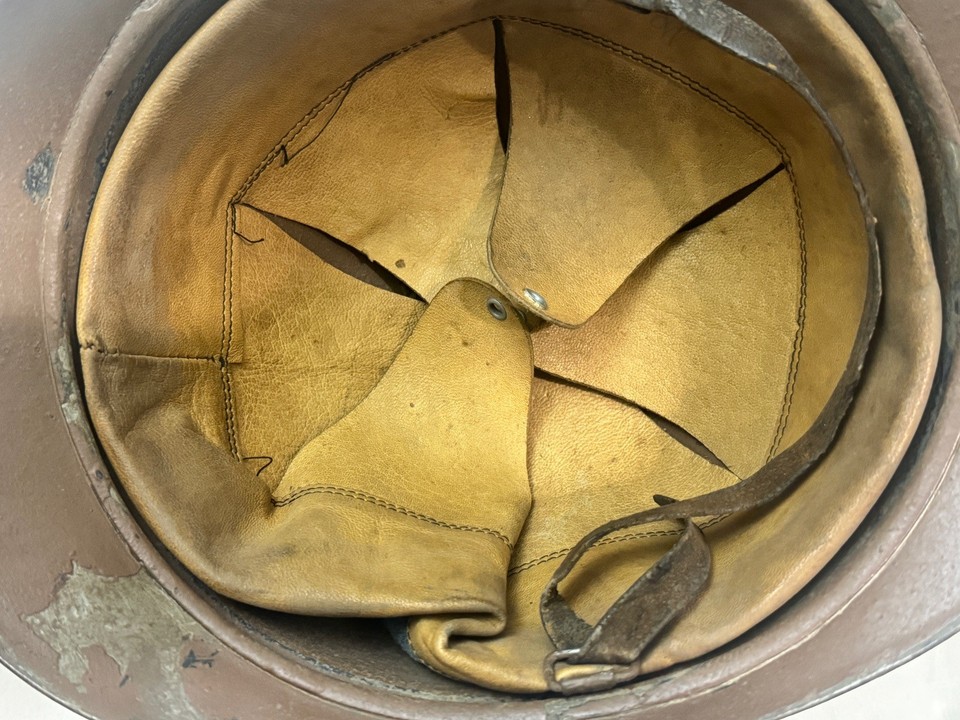 🇫🇷 WW1 French Colonial 15th Zouaves Adrian Helmet Original | eBay