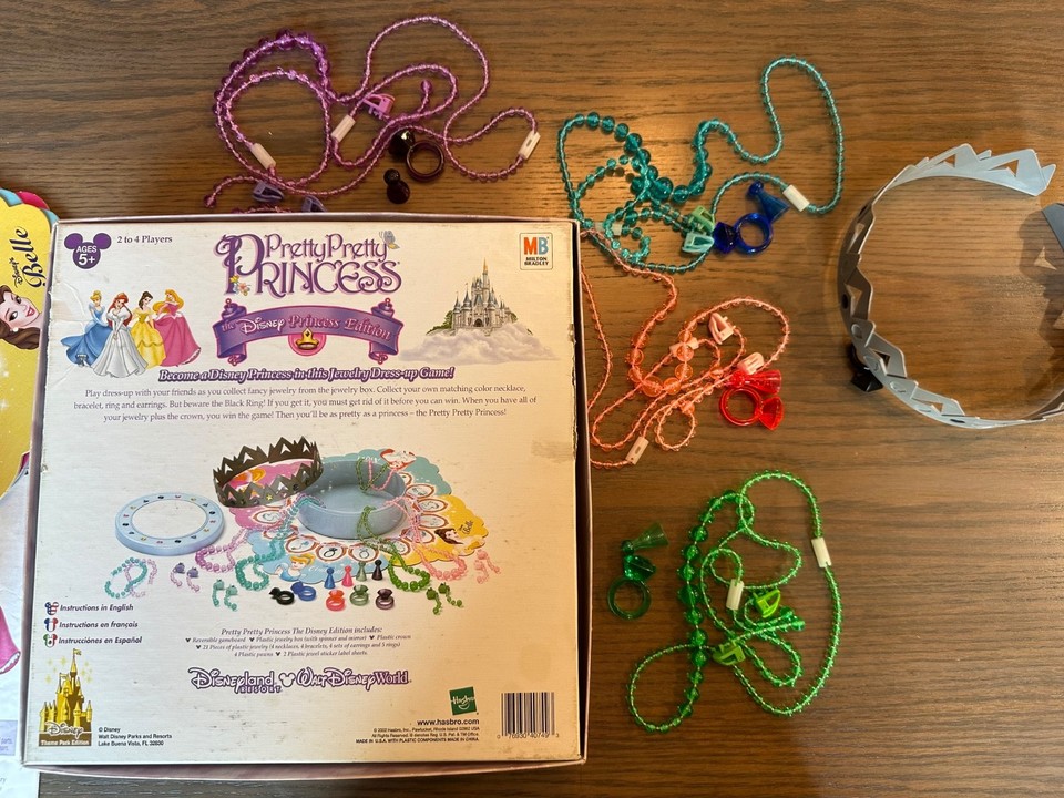 Hasbro Pretty Pretty Princess game Disney Princess Edition | eBay