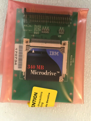 ** IBM 340MB Microdrive CF+ Type II DSCM-10340 +altec CF-IDE 40-pin ...