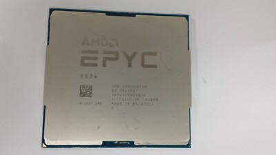 AMD EPYC 9534 2.45GHz 64 Core 256MB 280W LGA-6096 CPU processor ...