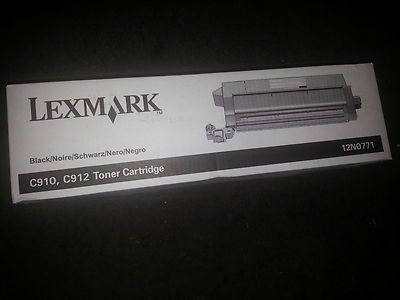 Toner Lexmark Noir 12N0771 Pour C910 & C912 | eBay