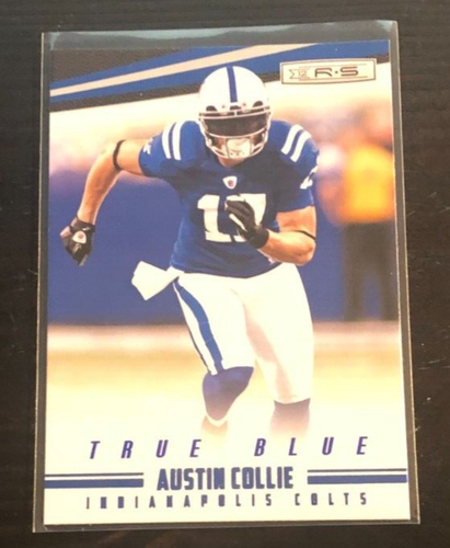 2012 Rookies & Stars AUSTIN COLLIE True Blue Parallel #66 Colts | eBay