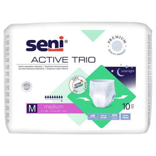 Seni Active Trio Gr. M, 10 Stück Inkontinenzhosen | eBay.de