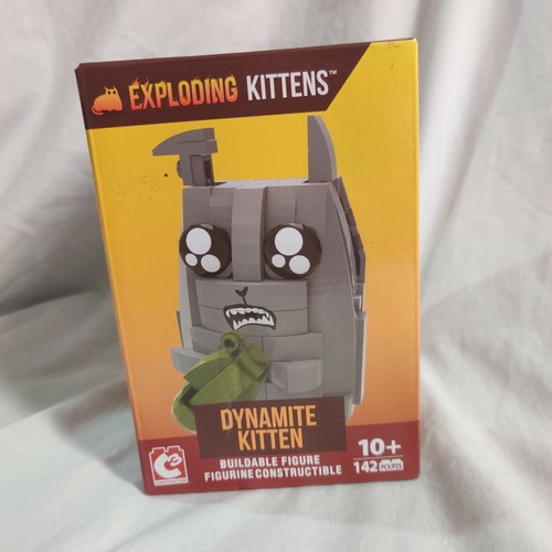 Cat Dynamite Buildable Figure Toy from Exploding Kittens Game plus Card ...