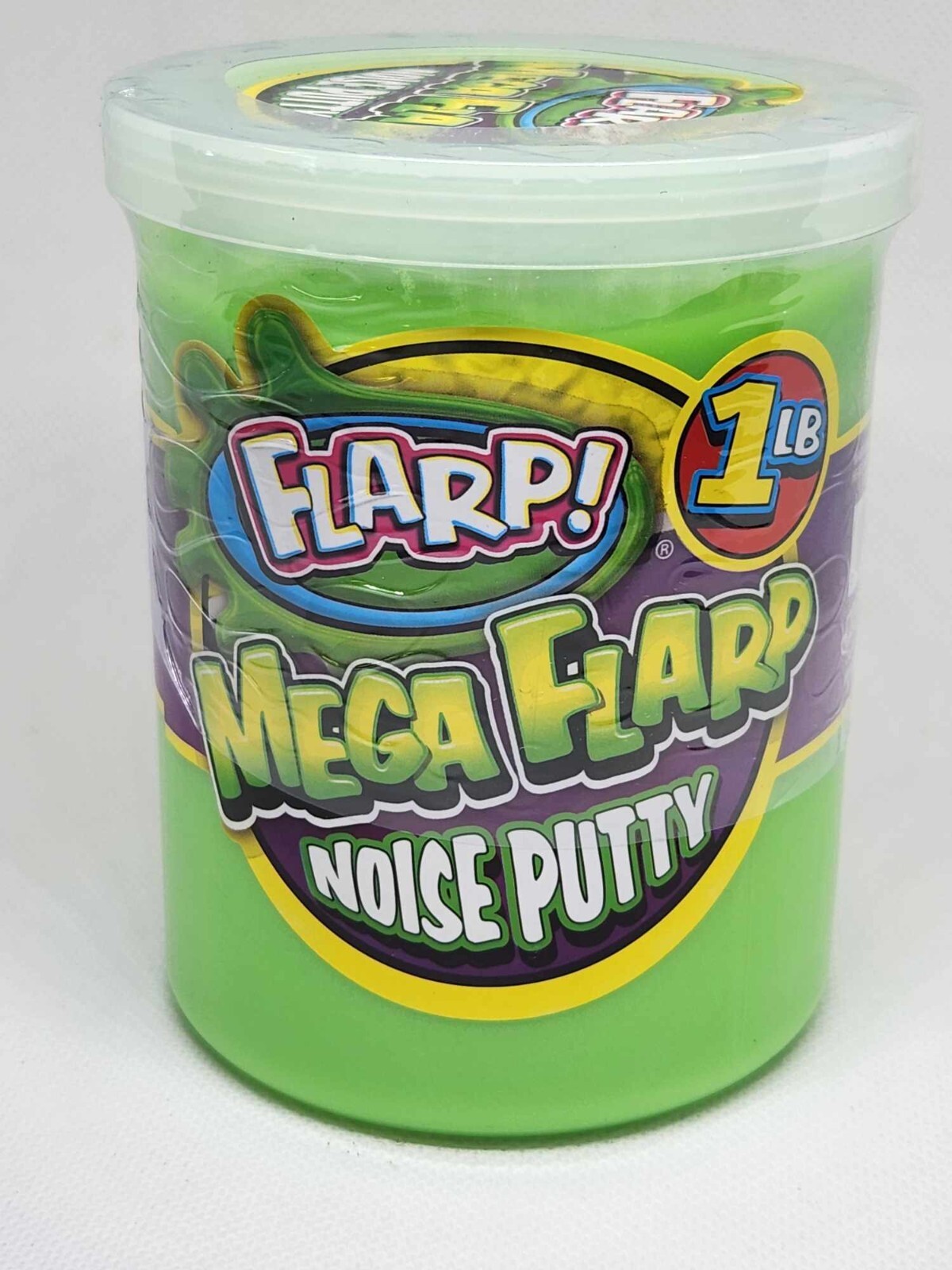 Flarp! Mega Flarp 1 LB Tub Noise Putty Ja-Ru Inc. Fart Noise Putty ...