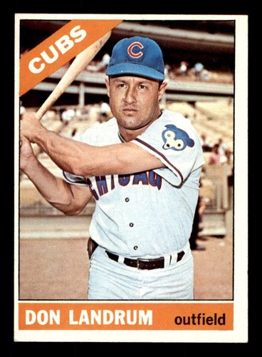 1966 Topps Baseball #43 Don Landrum EX *f1 | eBay