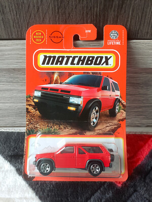 Brand New Matchbox 1985 Nissan Pathfinder Red 54/100 Mainline 2024 Case ...