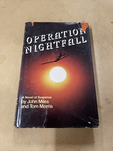M VINTAGE ORIGINAL Book Novel Hard Operation Nightfall Plane Crash Action Miles | eBay