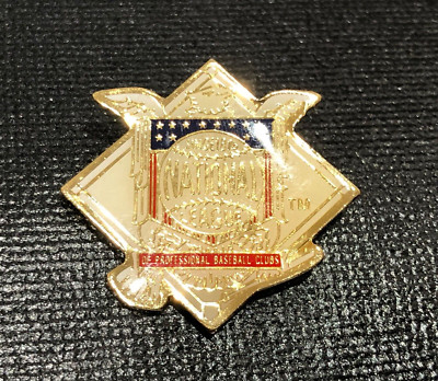 MLB NATIONAL LEAGUE logo hat / Lapel Pin ~ G | eBay