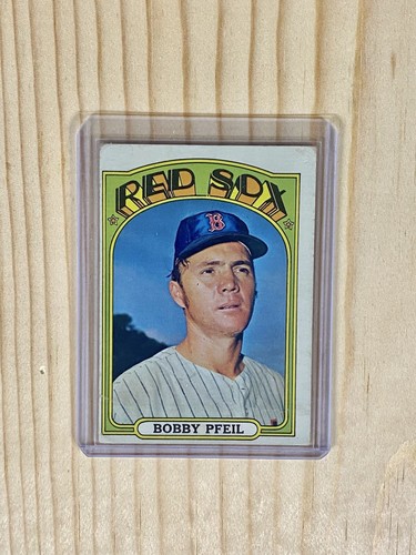 1972 TOPPS #681 BOBBY PFEIL RED SOX ⚾️⚾️⚾️ | eBay