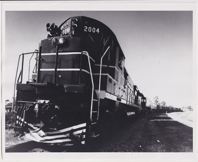RAILROAD LOCOMOTIVE FREIGHT TRAIN * VINTAGE 1960s RAILROAD ENGINE Photo ...