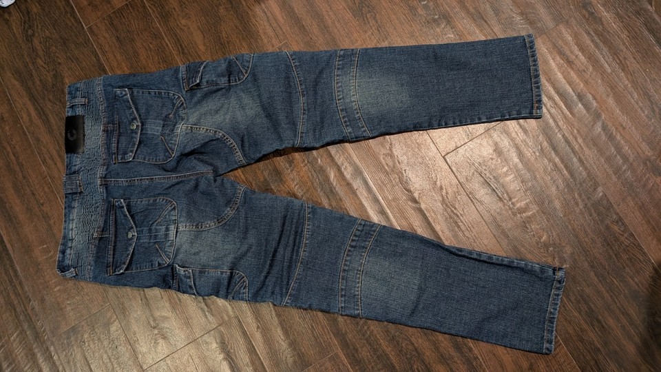 Winx Wheels Mens Moto Pants Motorcycle Dark Jeans Pads Included 32x30 ...