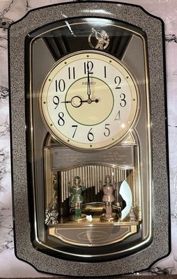 Seiko Karakuri Wall Clock Marione RE523N condition melody has some ...